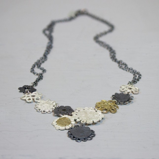Collier bloemen sleep